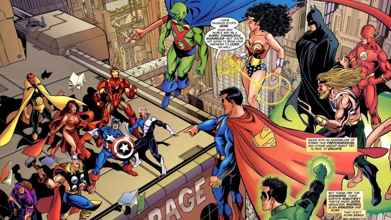 Avengers vs Justice League