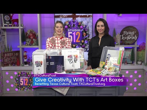 Give Creativity With Texas Cultural Trust’s Art Boxes