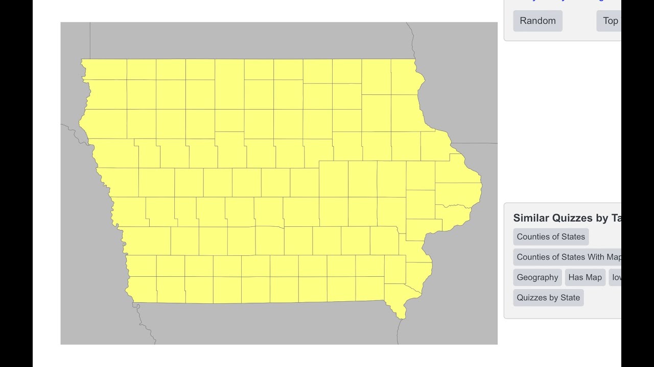 Every Iowa County (JetPunk)