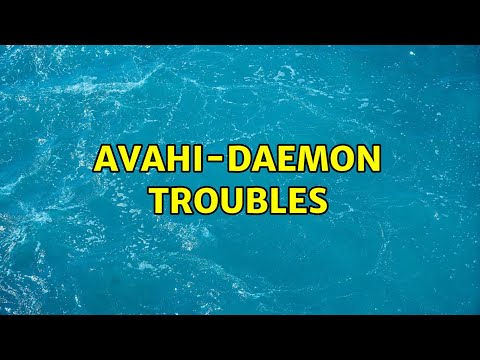 Ubuntu: Avahi-daemon troubles