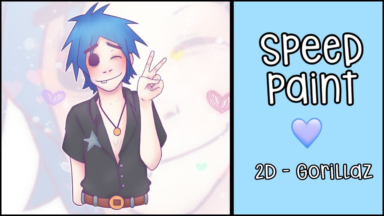 「Stuart Pot」(2D - Gorillaz) Speedpaint