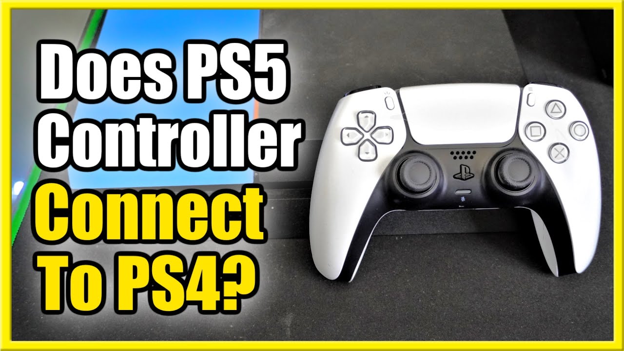 What Happens when you PAIR the PS5 Controller to the PS4??? (Wireless and USB Connection)