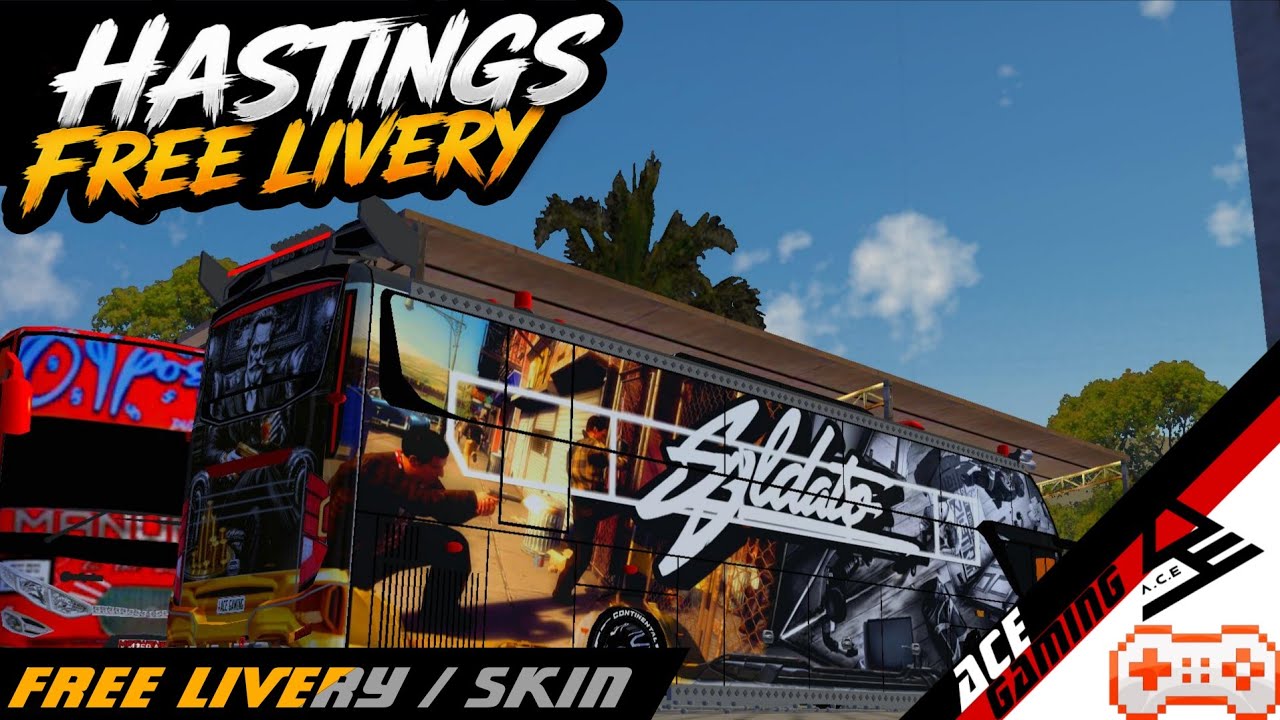 BUSSID HASTINGS NGANYA SKIN 🚍 Free Download & Full Review