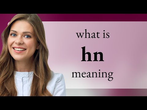 Hn • HN meaning