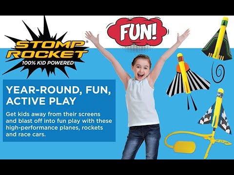 Stomp Rocket Original Dueling Rocket Launcher for Kids