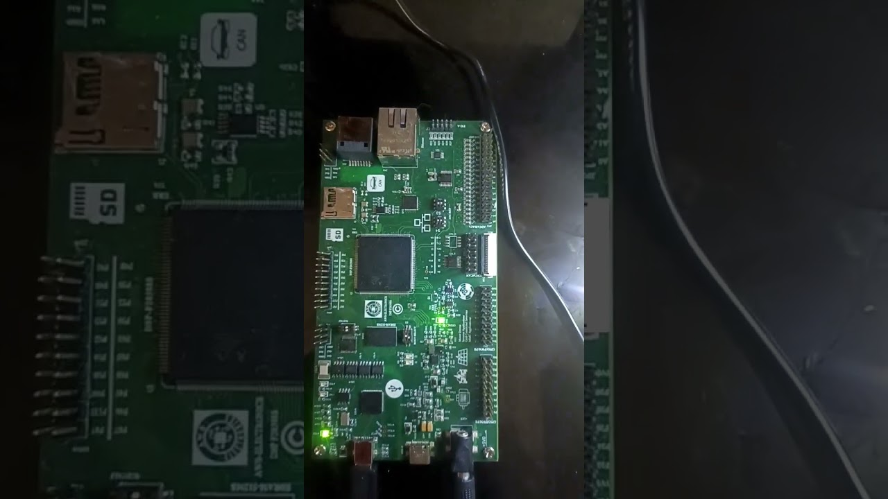 TMS320F28388D control board Texas instrument DSP #awb_electronics #awbelectronics