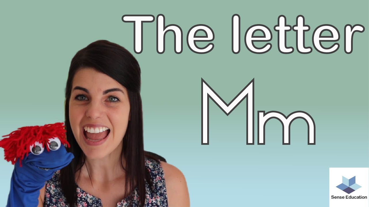 Lesson learning the M letter || Sense Education