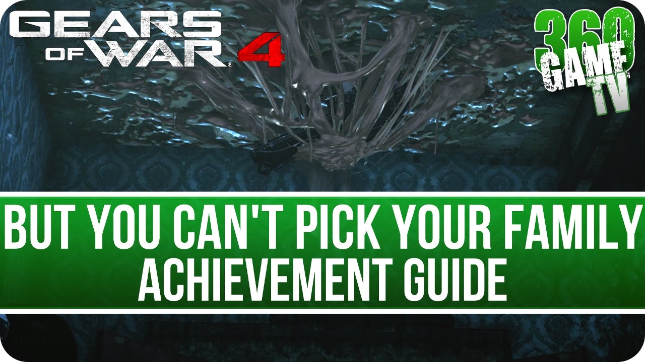 Gears of War 4 - But You Can't Pick Your Family Achievement Guide (Find 5 weapons in snot bubbles)