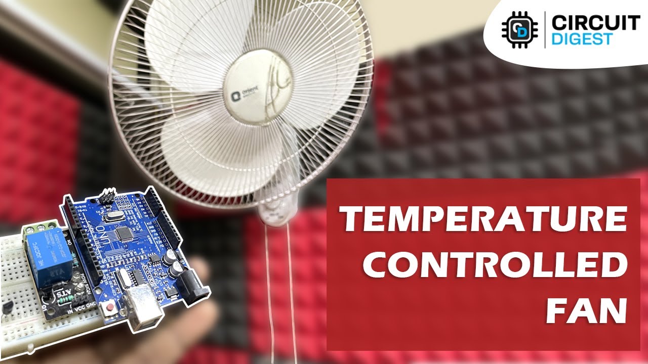 How to build a Temperature Controlled Fan using Arduino?