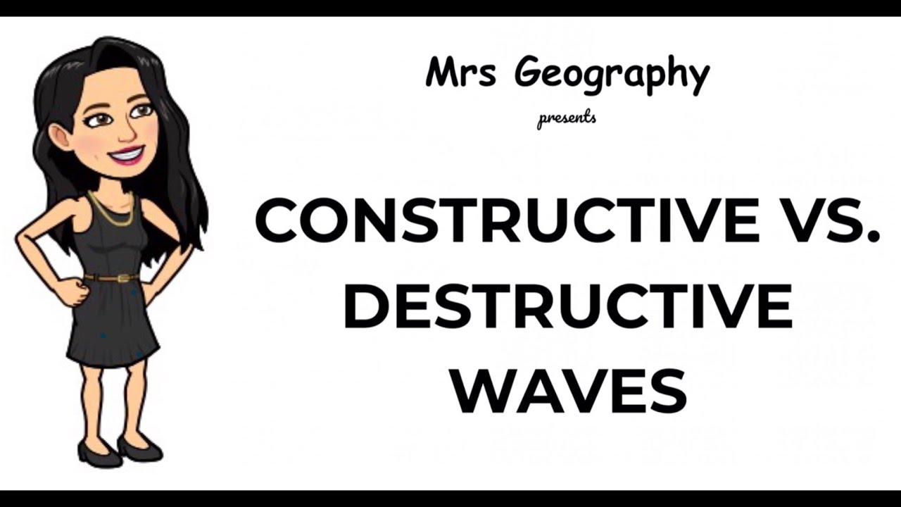 Types of waves; Constructive vs. Destructive