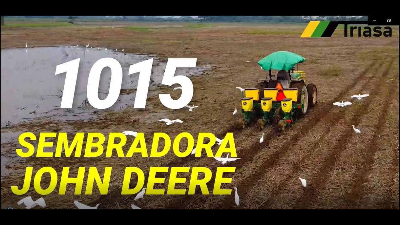 SEMBRADORA 1015 JOHN DEERE  SEMBRANDO (testimonial)