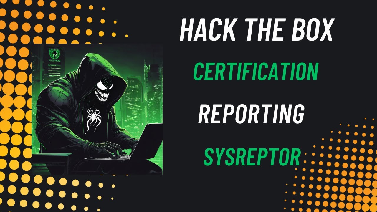 Hack The Box Exam Reporting w/ SysReptor