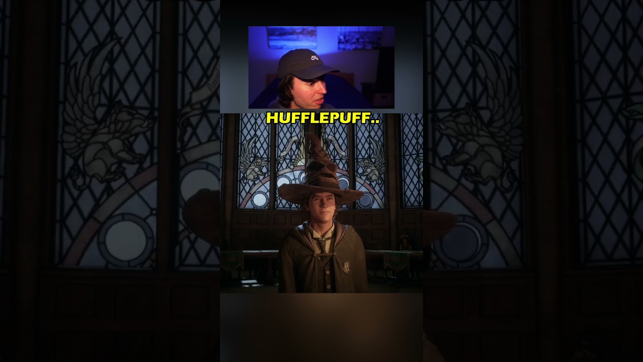 Sorting Hat sent me to AZKABAN?! 😳😭 🔥 #shorts #hogwartslegacy #hogwarts #harrypotter #slytherin
