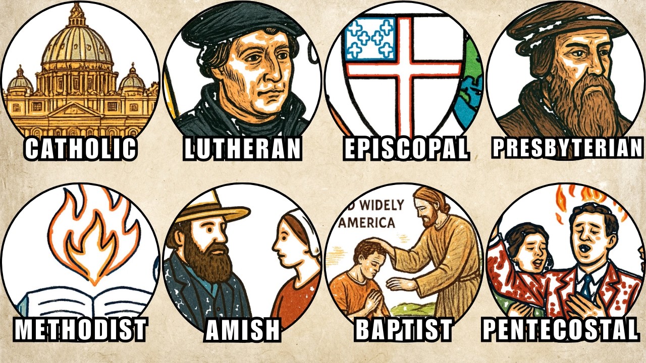 Every CHRISTIAN Denomination Explained