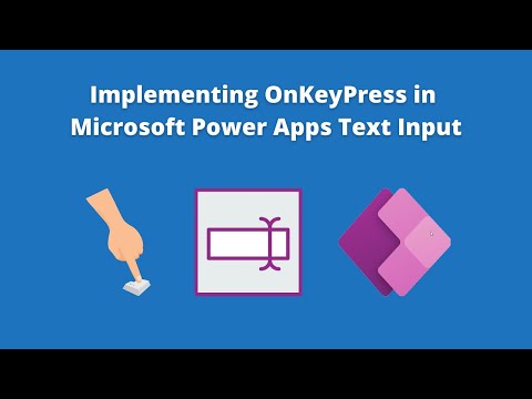 How to Implement OnKeyDown/OnKeyPress Behavior in PowerApps Text Input ...