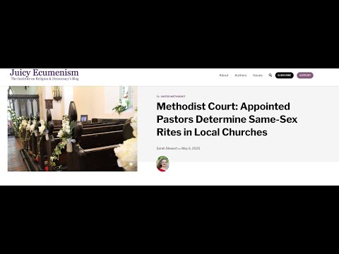 United Methodist Pastors Rule The Local Churches | Unashamed of Jesus