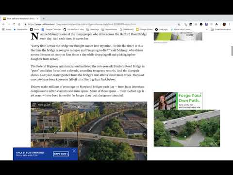 Tidy Tuesday Screencast: analyzing Maryland bridges with R