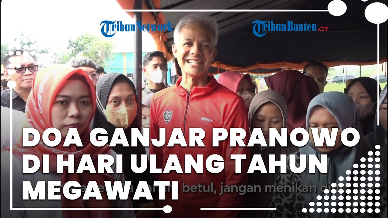 Ganjar Pranowo Beri Ucapan dan Doa di Hari Ulang Tahun Ketum PDIP Megawati Soekarnoputri ...
