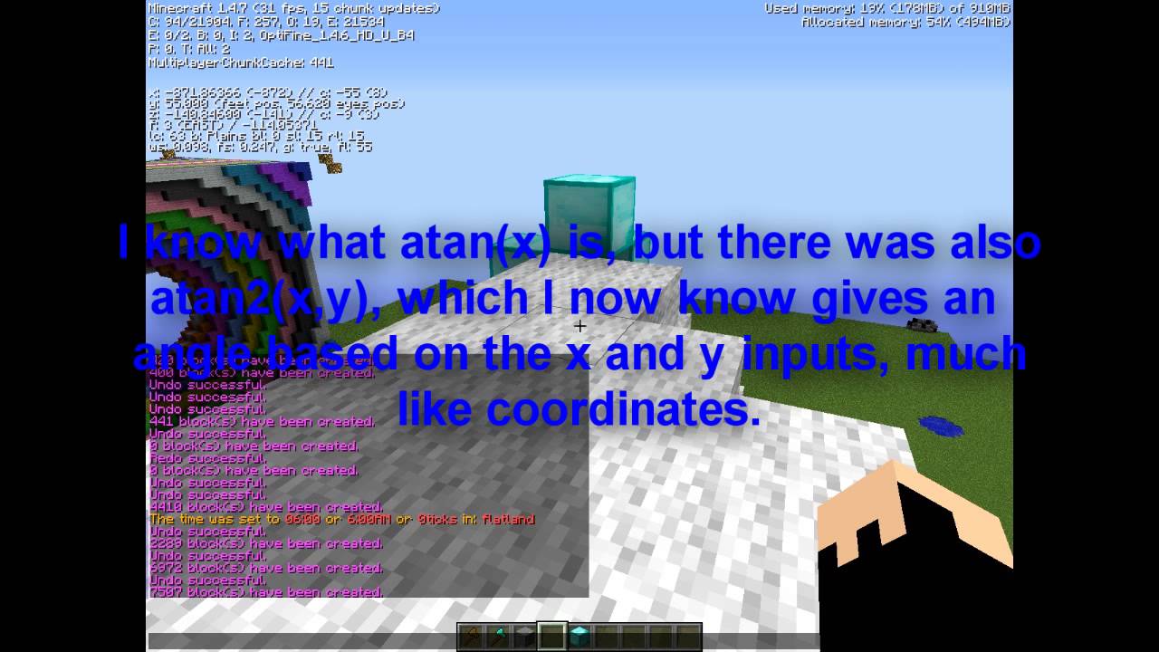 WorldEdit Generation Command Tutorial