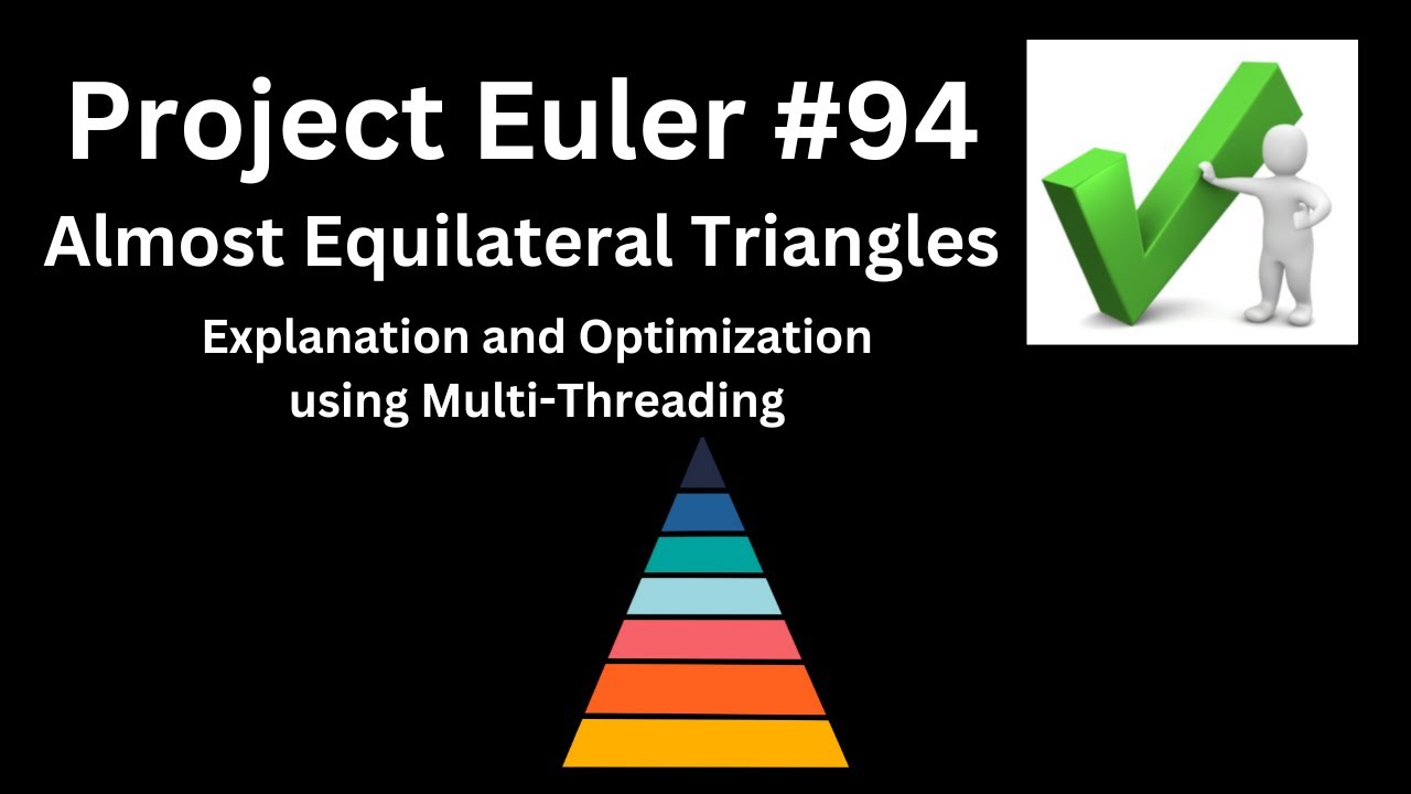 Almost Equilateral Triangles | Project Euler Problem 94 | Multithreading Optimization