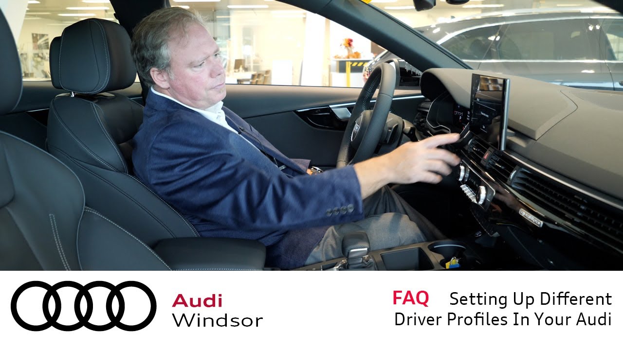 Audi FAQ-Driver Profiles