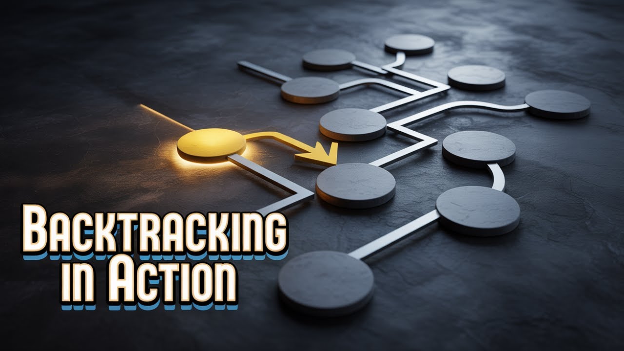 Backtracking Explained 🔍 | The Smart Way to Solve Puzzles, Mazes & Algorithms!