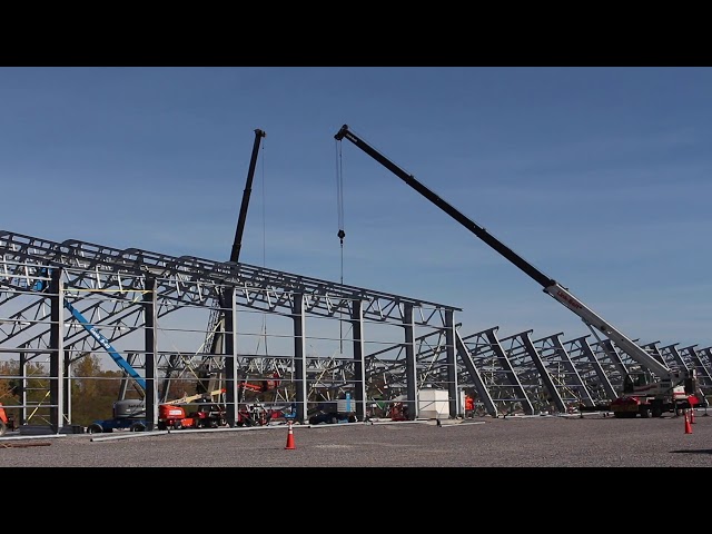 Fabric Buildings | Commercial Warehouses | Hybrid Building