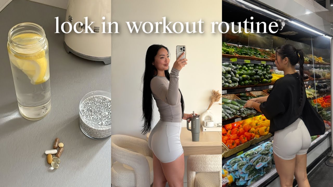 The Great Lock-In Workout Routine | Enter Your Disciplined Era & Finish 2025 Strong 🌱