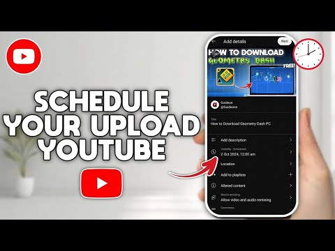 How to Set the Schedule of Your Upload on YouTube - Easy Step-by-Step Guide (2025)