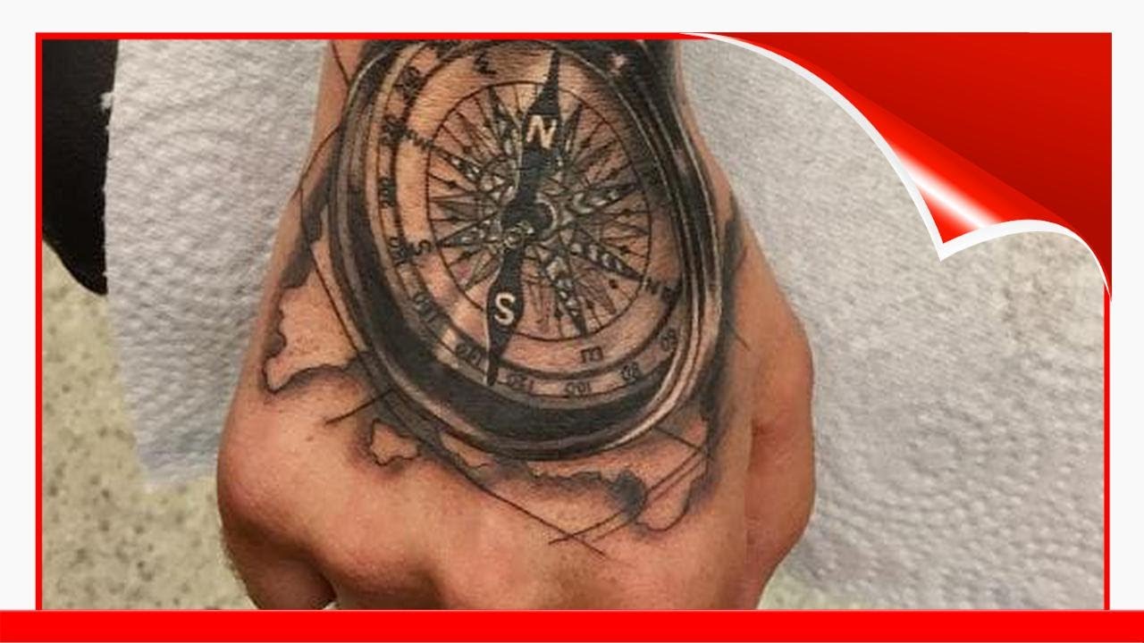 50+ Compass Tattoos For Men (2020) Designs & Meanings !