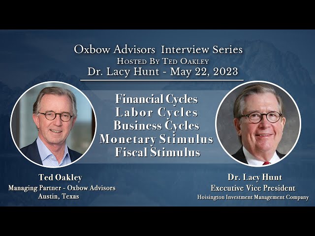 Video: Ted Oakley - Oxbow Interview Series 2023 - Dr. Lacy Hunt ...