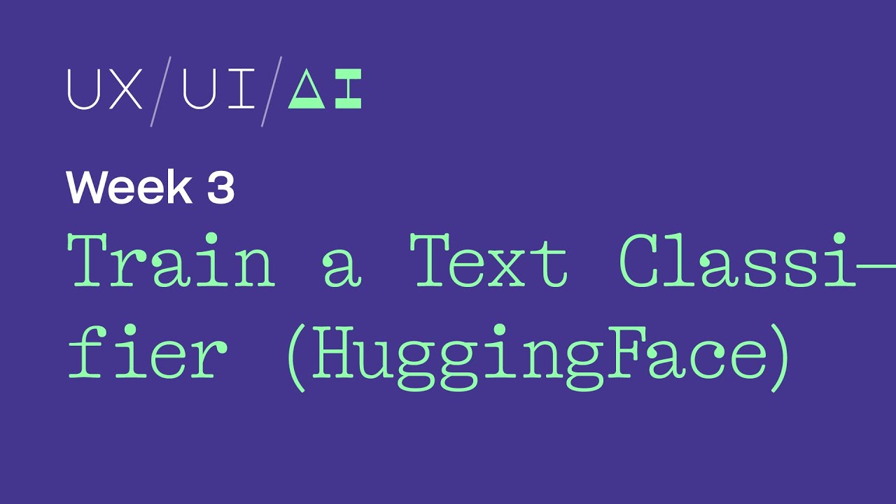 Walkthrough: Training a Text Classifier in Huggingface