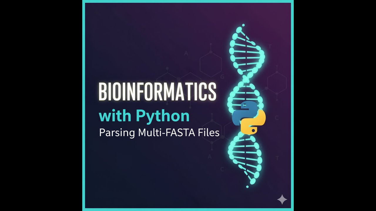 4.  Bioinformatics with Python:  Parsing Multi-FASTA Files in Python