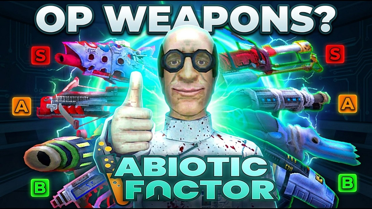 Ranking Every RANGED WEAPON in Abiotic Factor! (tierlist)