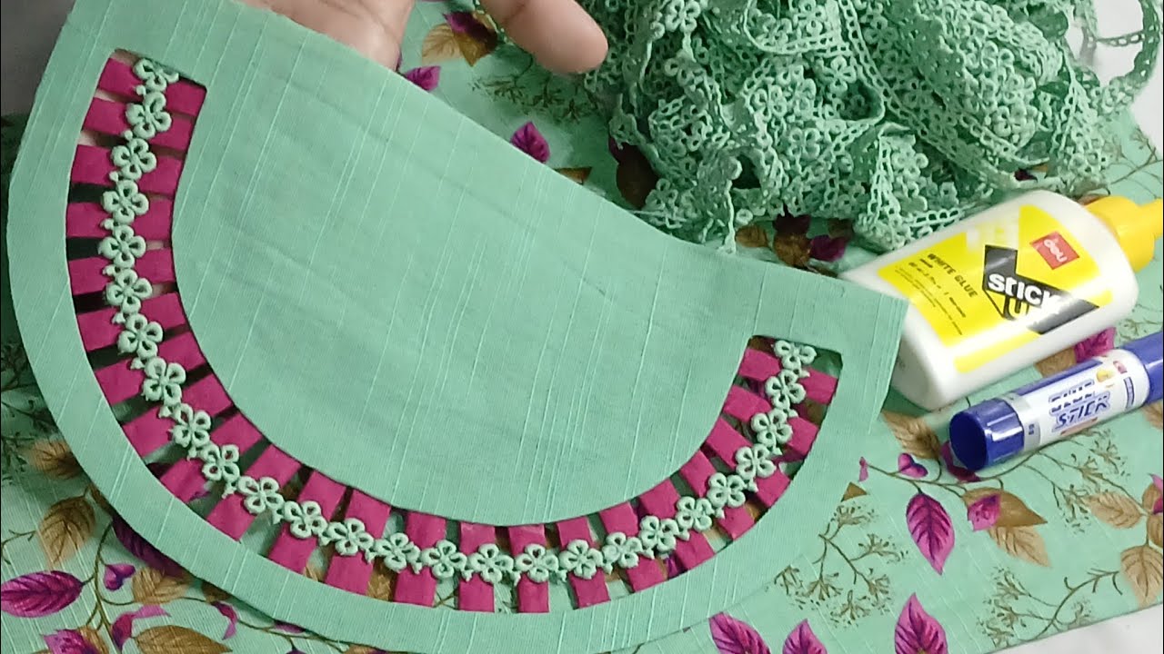 So Beautiful & Easy Neck Design/new model neck design cutting&stiching/winter suit neck design 2025