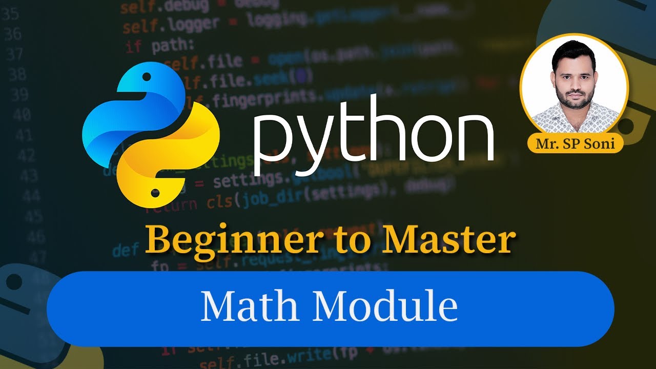 Ep-30, Math Module in Python