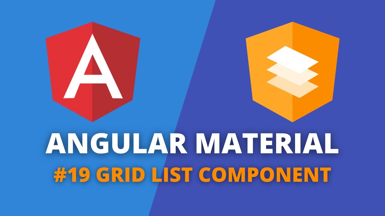 Angular Material #19 - Grid List Component