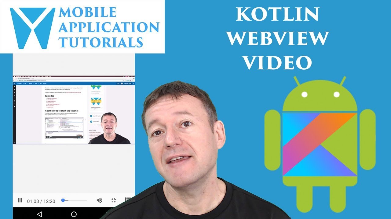 Kotlin android development tutorial - Fullscreen Video