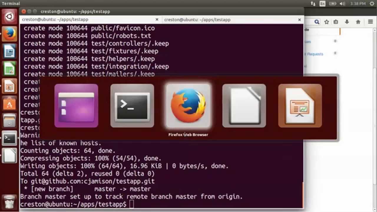 Ruby on Rails Development with Git and Github