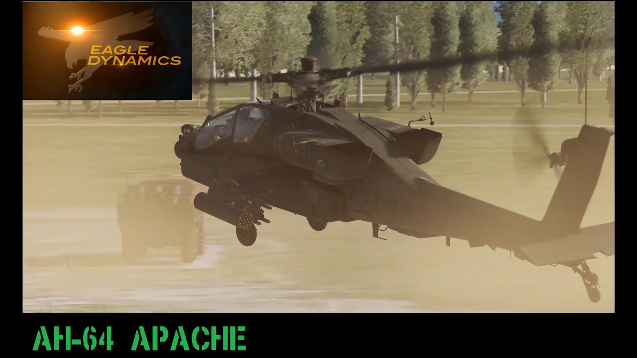 Flying Military Helicopters in DCS | Apache AH64