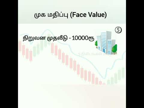 what is Face value in Tamil ? • Share Market • 5MO @5 MINUTES ONLY