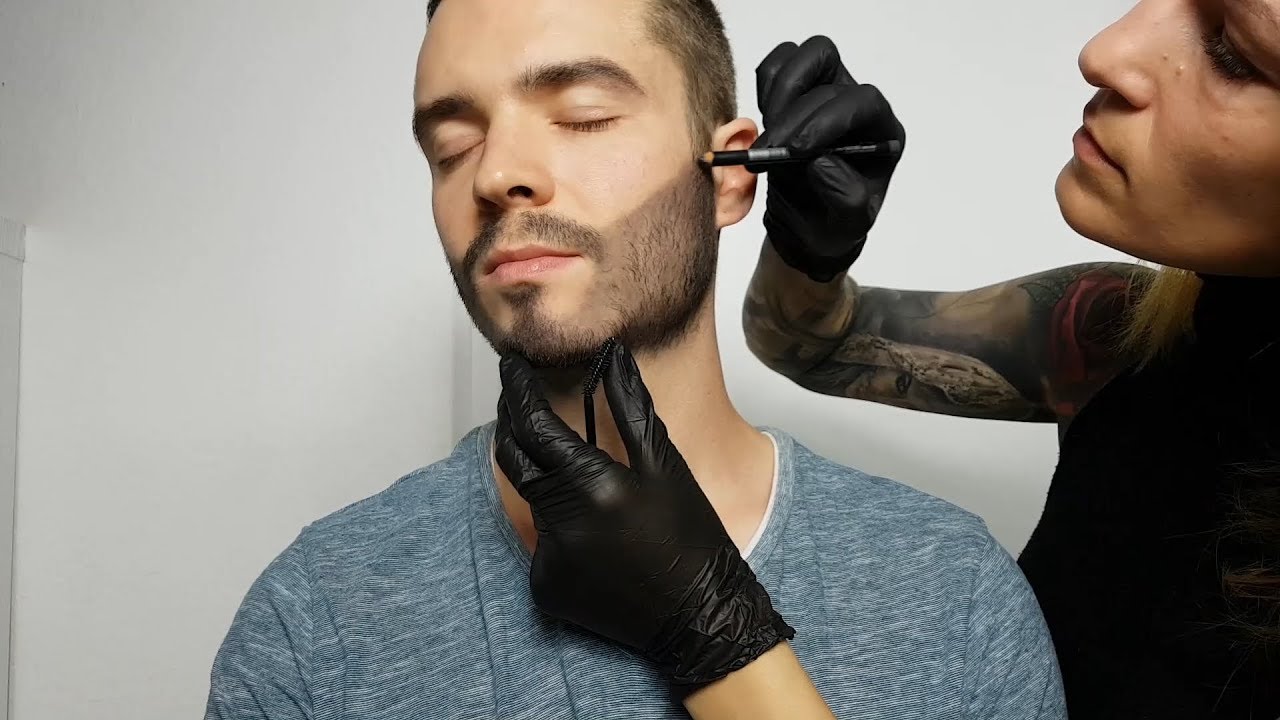 ASMR Beard Completion / Make Up