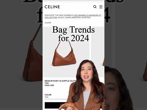 2024 Bag Trends: Hobo bag!