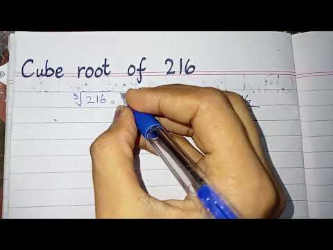 Cube Root Of 216
