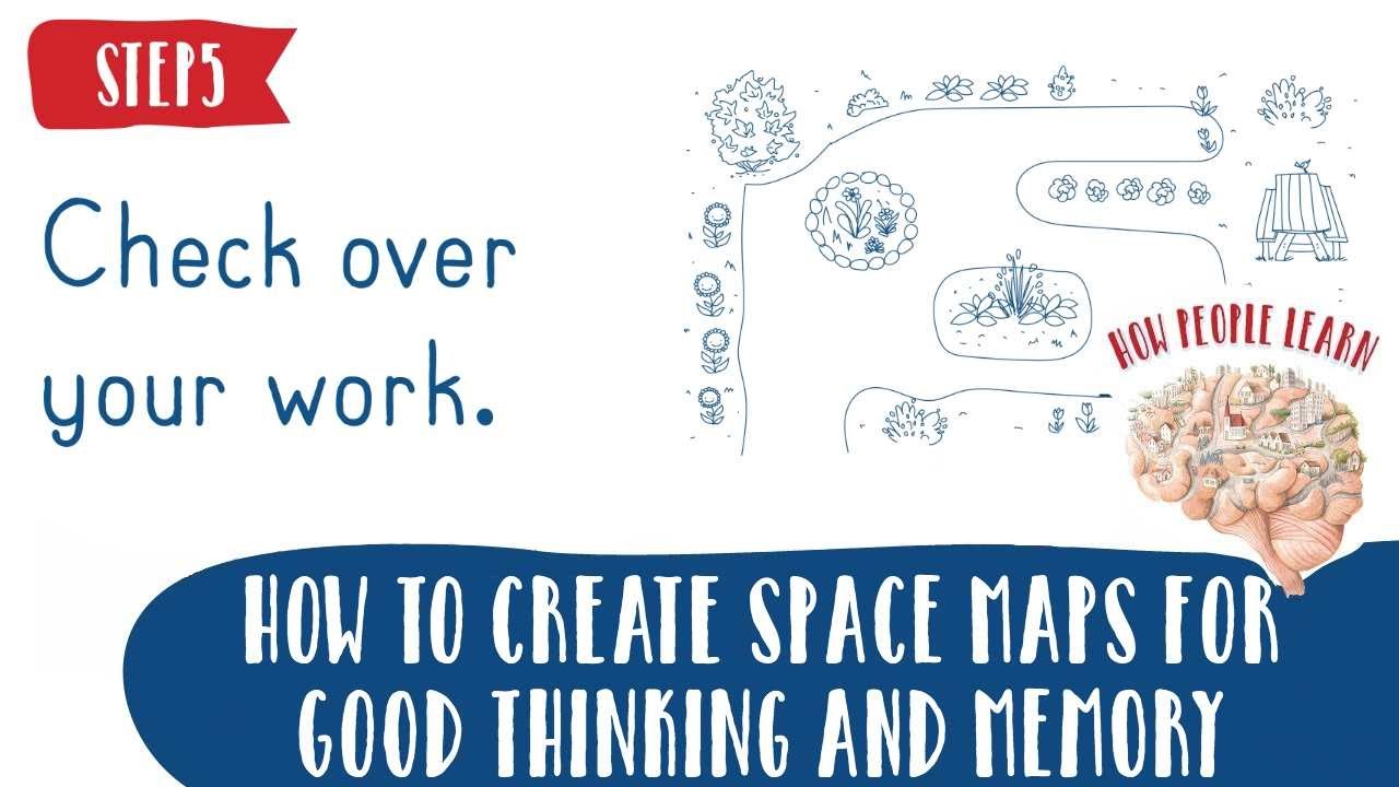 Space Maps for kids | How to create space maps for good thinking and memory | Tutorial 9 part