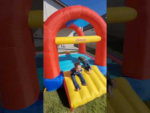 Bounce house review after 1 summer and 10+ times of using. How the kids hold up?