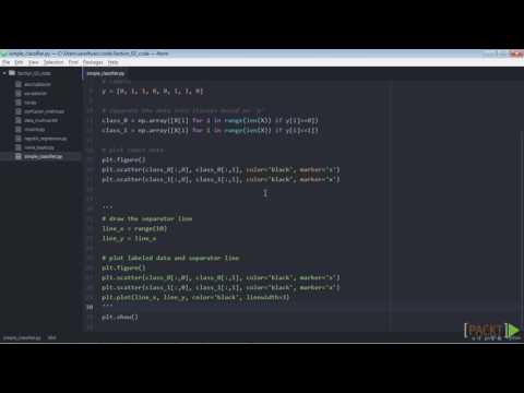 Learn Python Machine Learning Solutions Building a Perceptron | packtpub com - Mind Luster