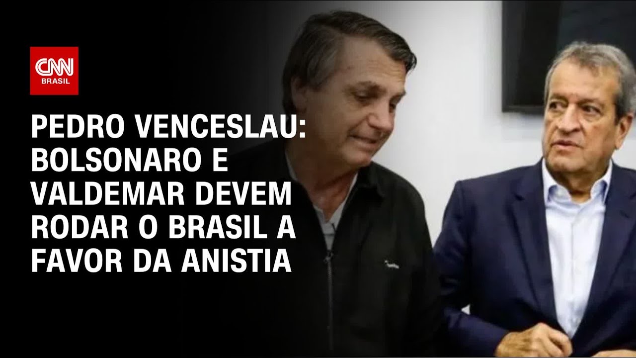 Bolsonaro e Valdemar devem se encontrar nesta quarta-feira (12) | CNN Brasil