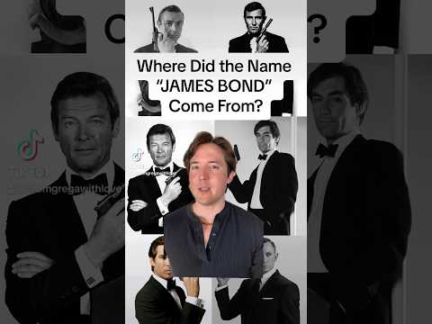Where Does the Name “JAMES BOND” Come From? #shorts