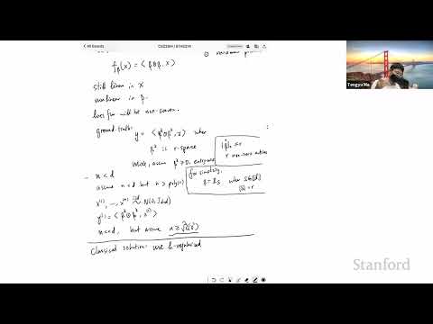 Stanford CS229M - Lecture 15: Implicit regularization effect of initialization